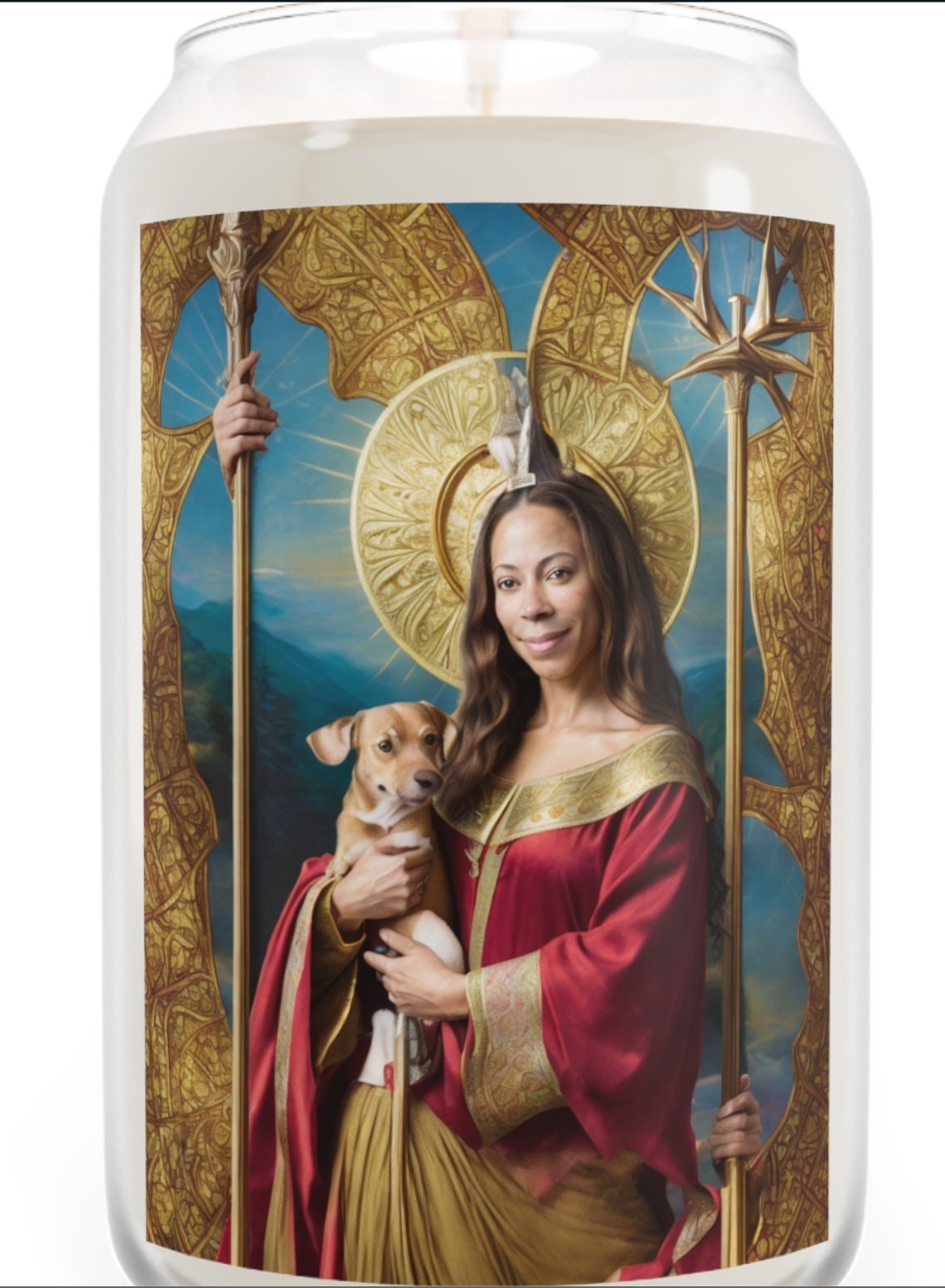 Royal Portraits, Saint Portraits, Custom Man Woman Portrait, Candle ...