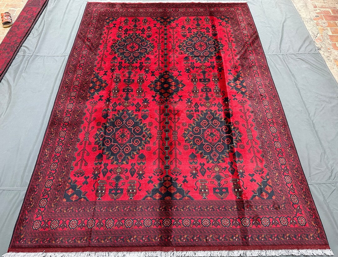 7x10 Brand New Kalisa Khal Muhammadi Rug Afghan Handmade Tribal Rug ...