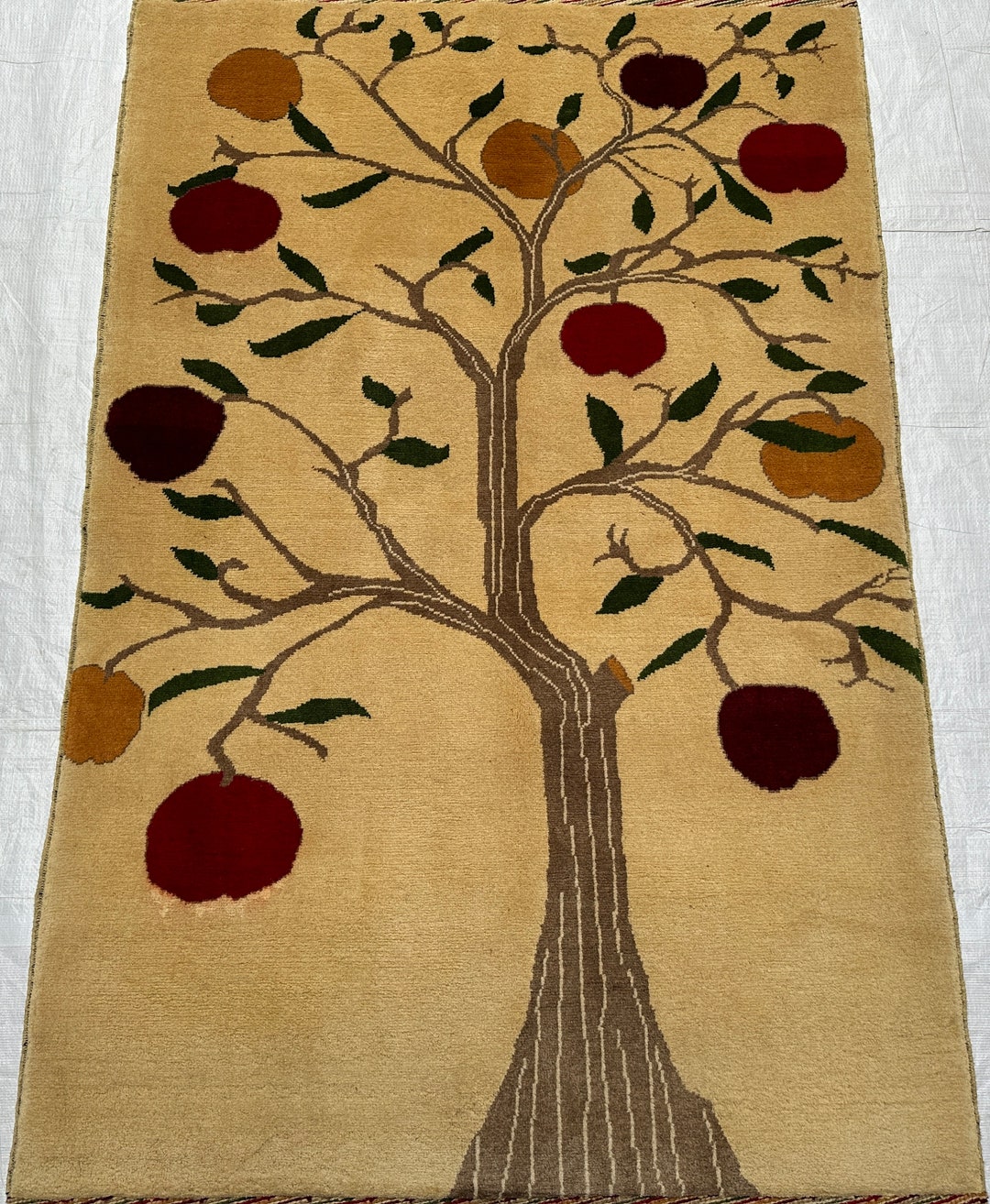 3x5 Afghan Hand Knotted Tree of Life Rugs-soft Oriental Tribal Rug ...