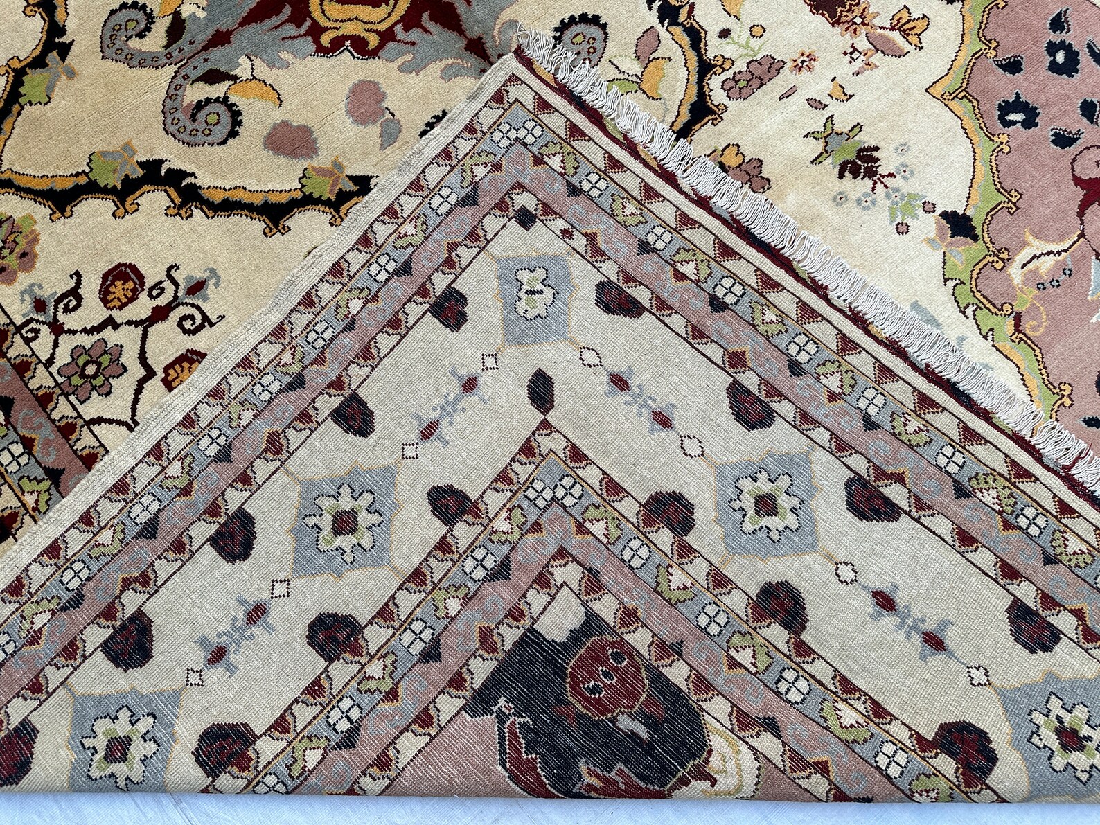 9x12 Yak Gul Area Rug Large Oriental Rug Soft Oriental Rug Turkmen ...