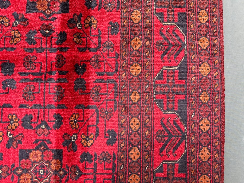 6 Ft X 8 Ft, Afghan Rug for Living Room Decor, Afghanistan Soft ...