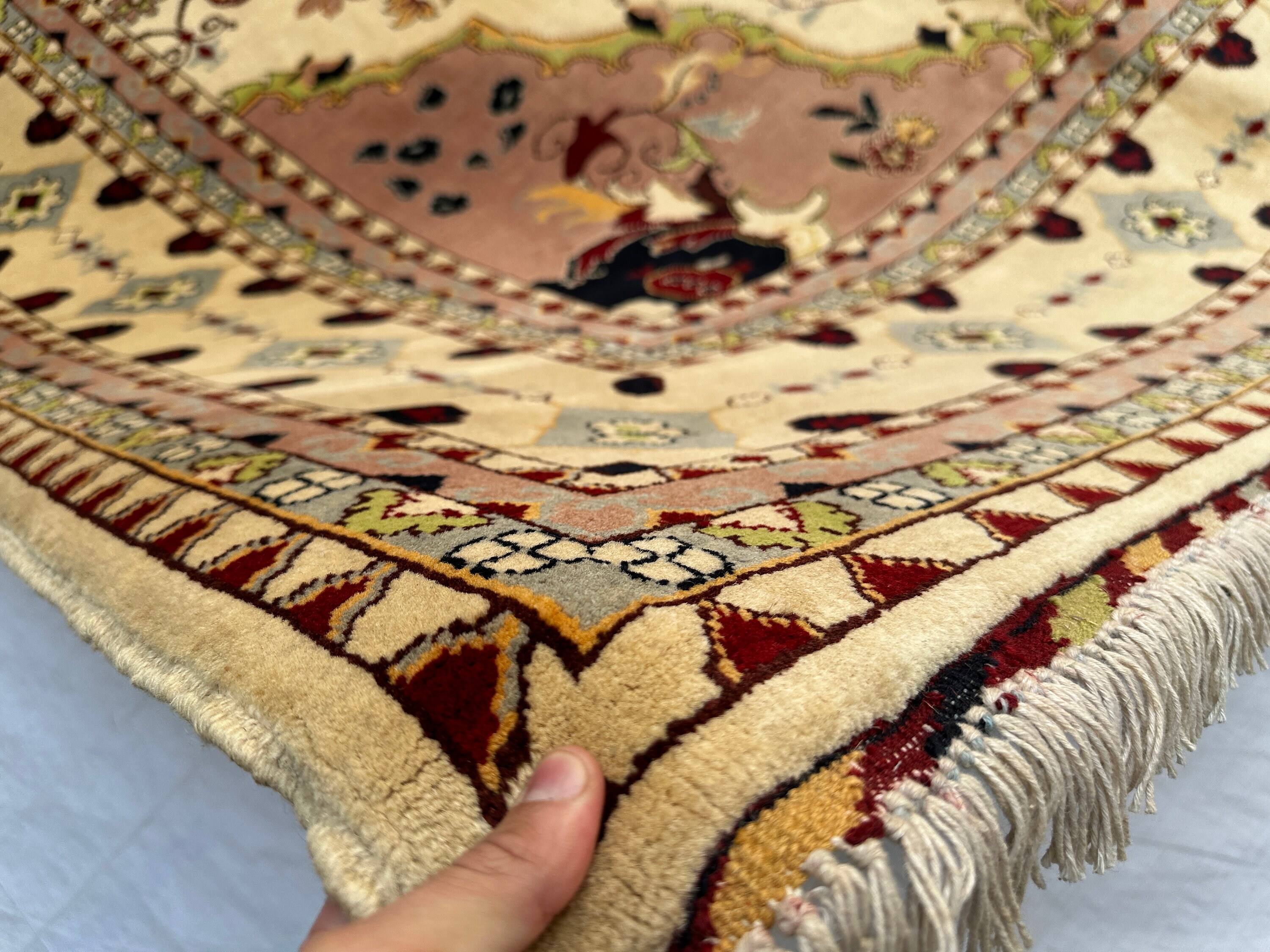 9x12 Yak Gul Area Rug Large Oriental Rug Soft Oriental Rug Turkmen ...