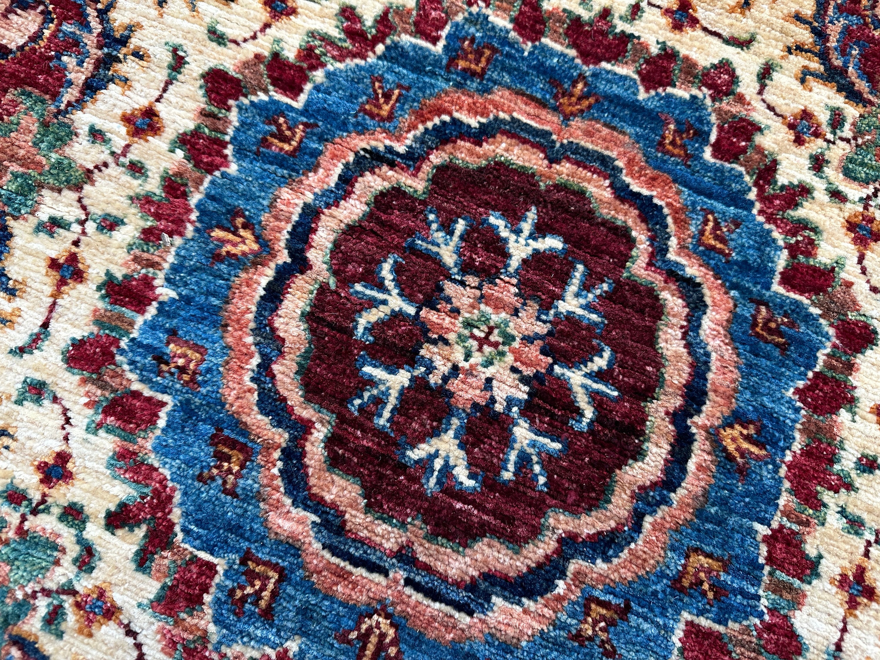 6 Ft X 6 Ft Afghan Washable Circle Shape Rug Top Quality - Etsy