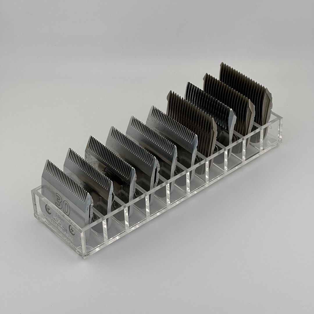 STANDARD Blade Holder, Tray, Organizer, Caddy , 10 Spaces. - Etsy