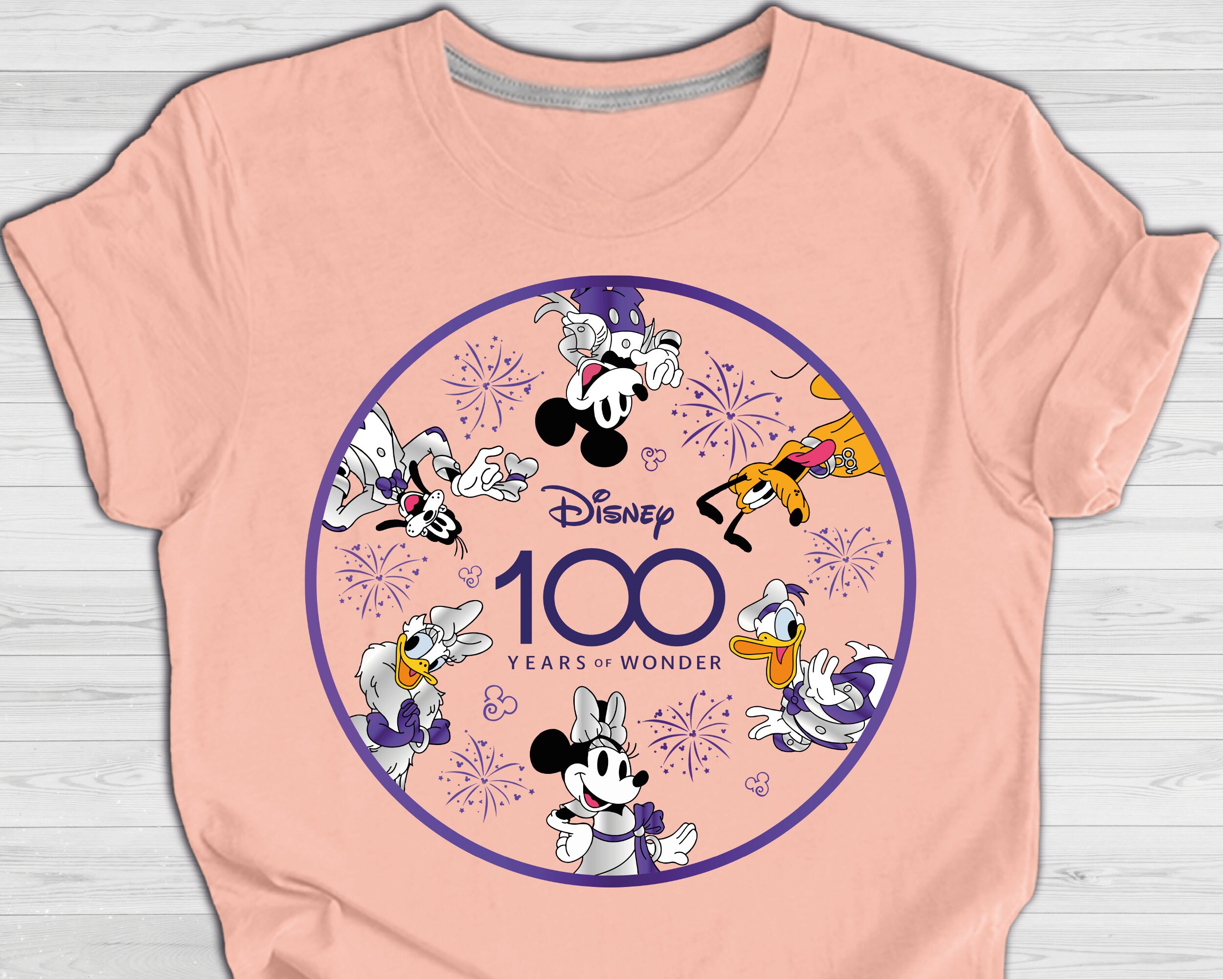 Mickey and Friends 100 Year Anniversary Shirt, Disney 100 Years of ...