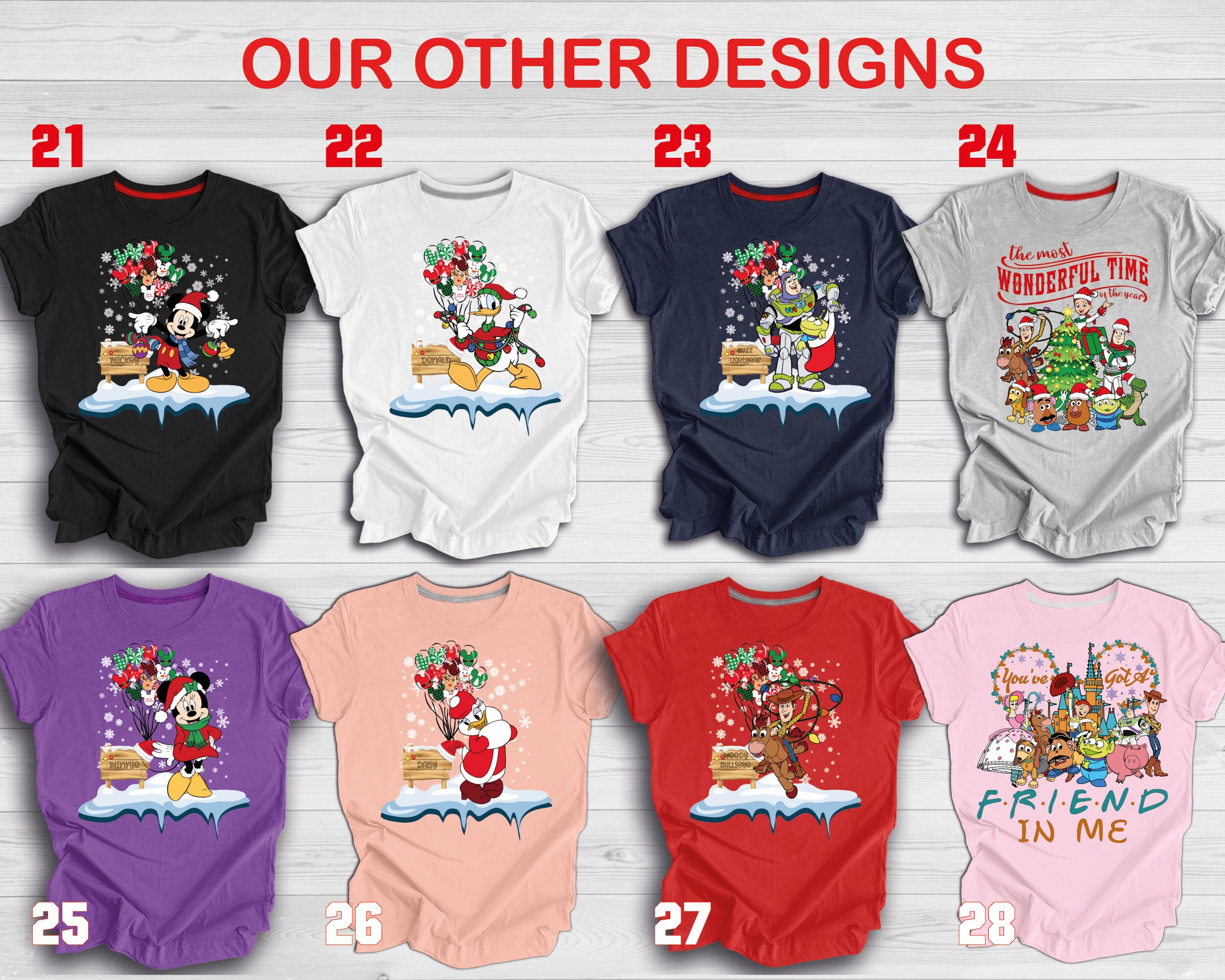 Disney Merry Christmas Shirt, Disney Christmas Tee, Mickey Mouse Merry ...
