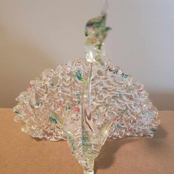 Vintage Spun Glass - Etsy