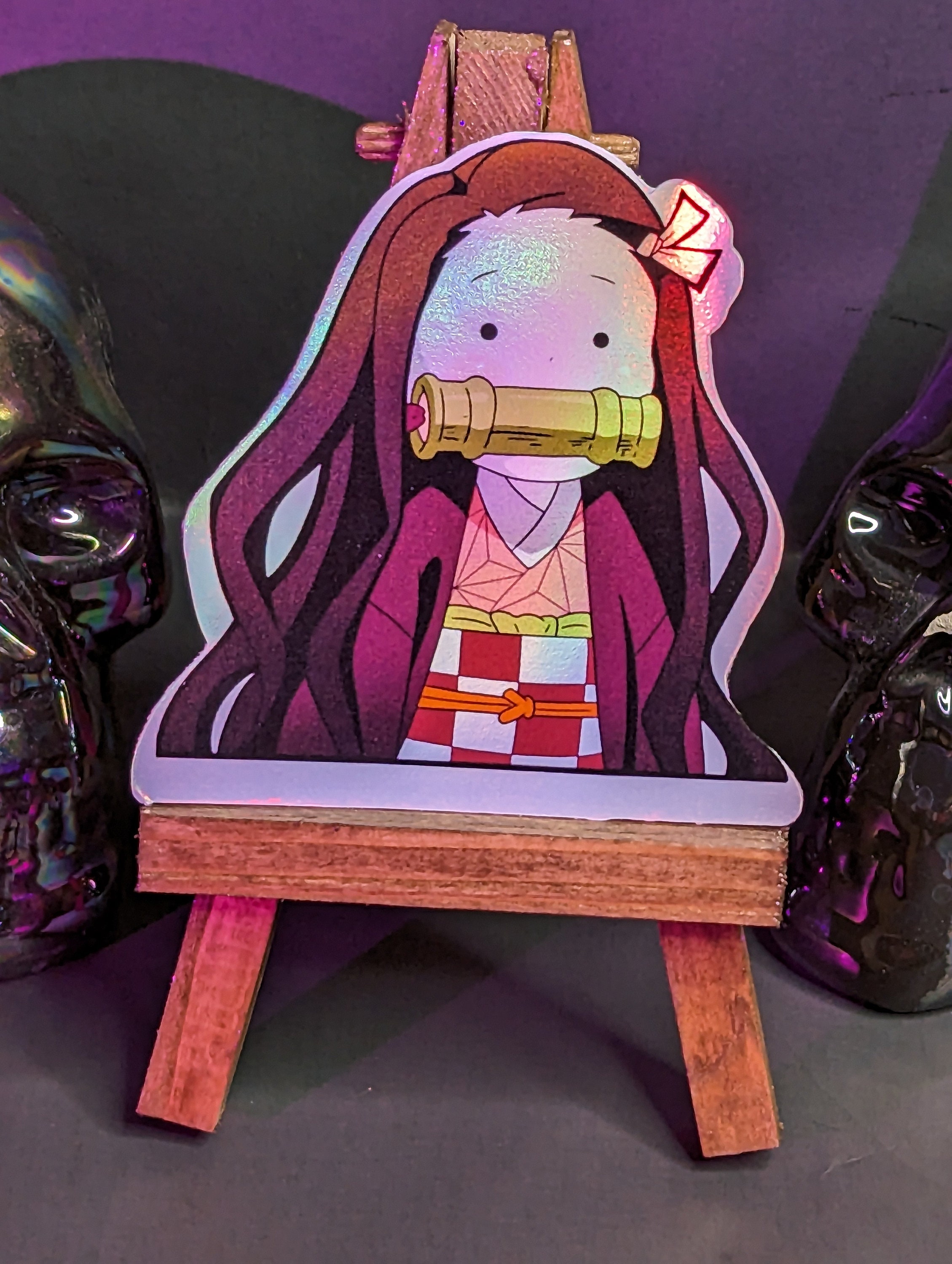 Holo Cute Nezuko - Etsy