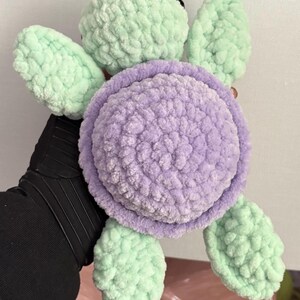 Custom Plush Crochet Baby Turtle | Turtle Stuffed Animal | Turtle ...