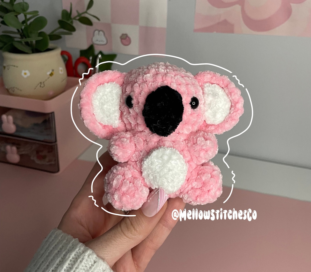 Mellowstitchesco Plush Crochet Koala| Koala Stuffed Animal | Koala ...