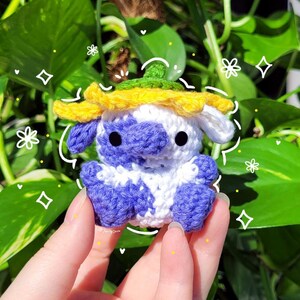 Flower Cow Crochet PDF Pattern | Digital Crochet Pattern ...