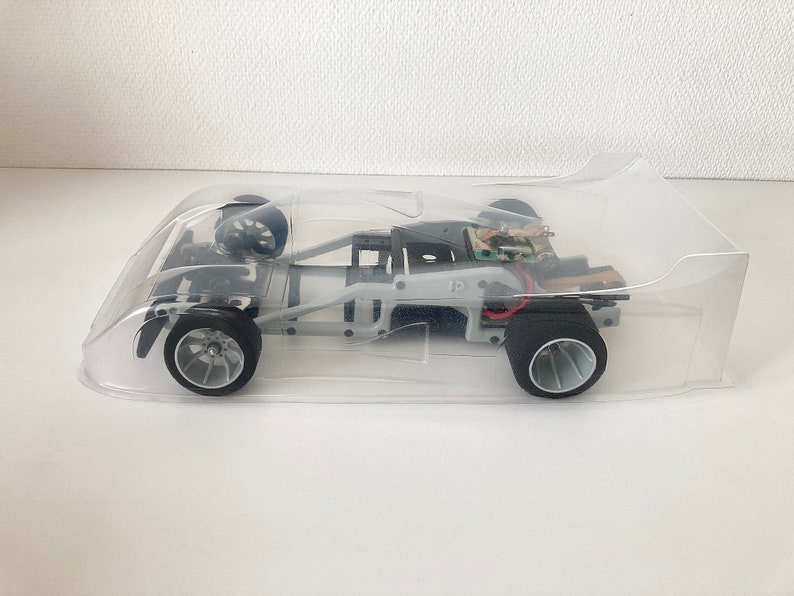 Vintage 1:12 Scale Model RC Race Car Kit Plastic March 85G Electric ...