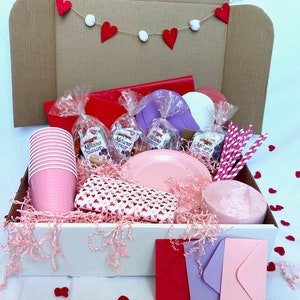 Happy Hearts Galentine's Day Planned Party Kit - Etsy