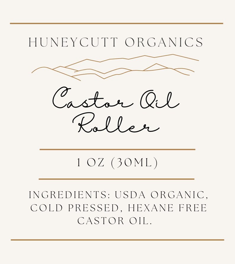 Castor Oil Large Roller - Etsy