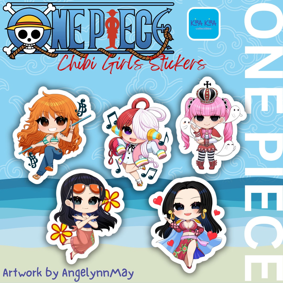 Anime Pirate Chibi Kawaii Stickers - Etsy