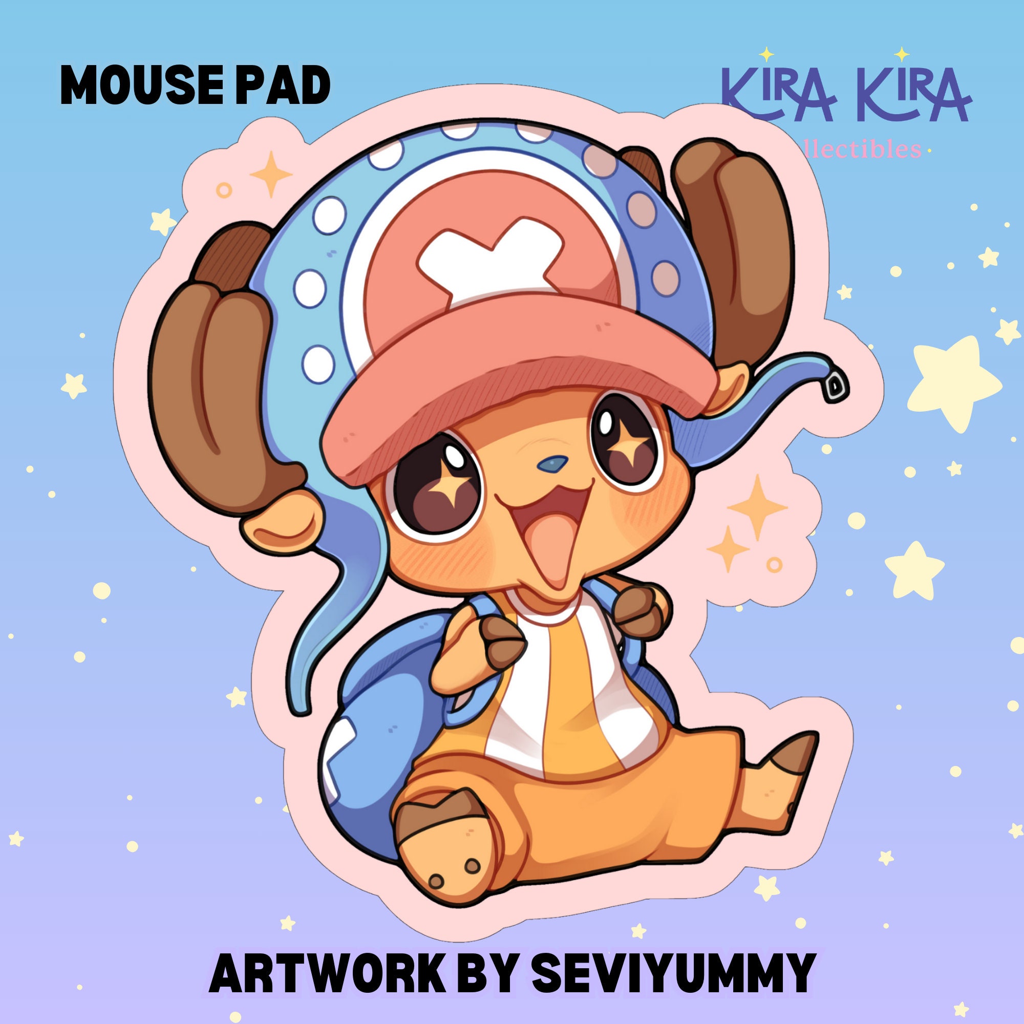 Chopper Pirate Anime Mousepad Kawaii Computer Mouse Pad Desktop Setup ...
