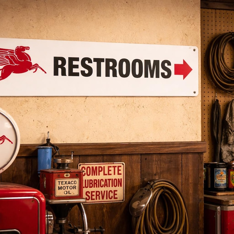Antique Gas Station Signs - Etsy