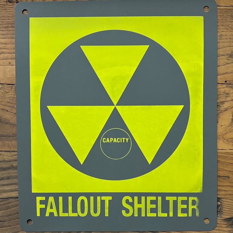 Fallout Shelter Sign - Etsy