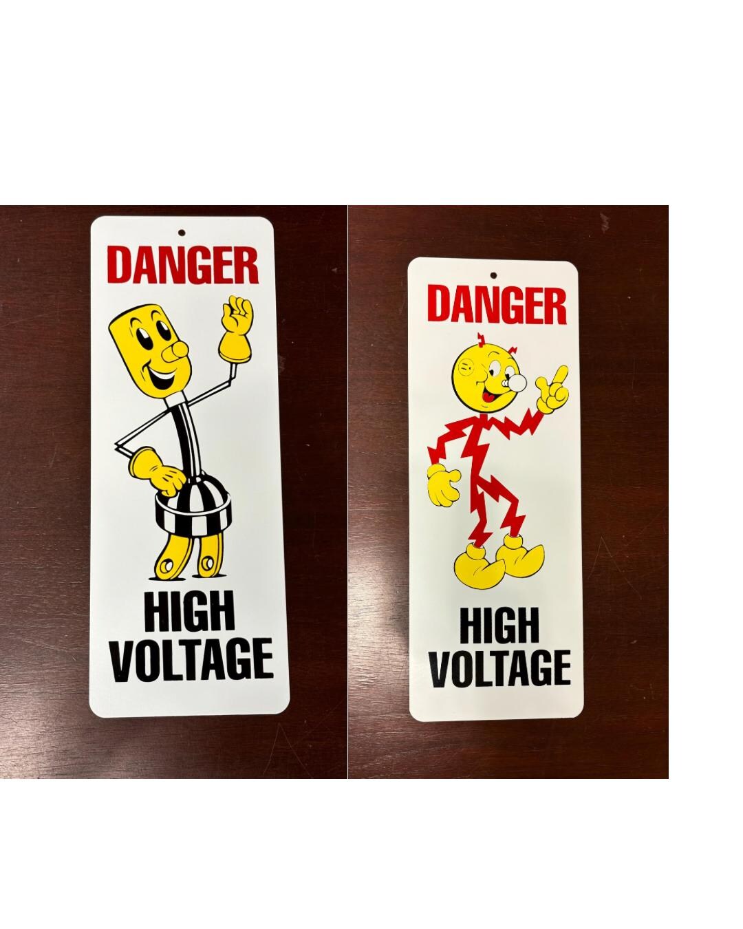 Reddy Kilowatt and Willy Wired Hand Metal Signs Combo. Perfect Gift for ...