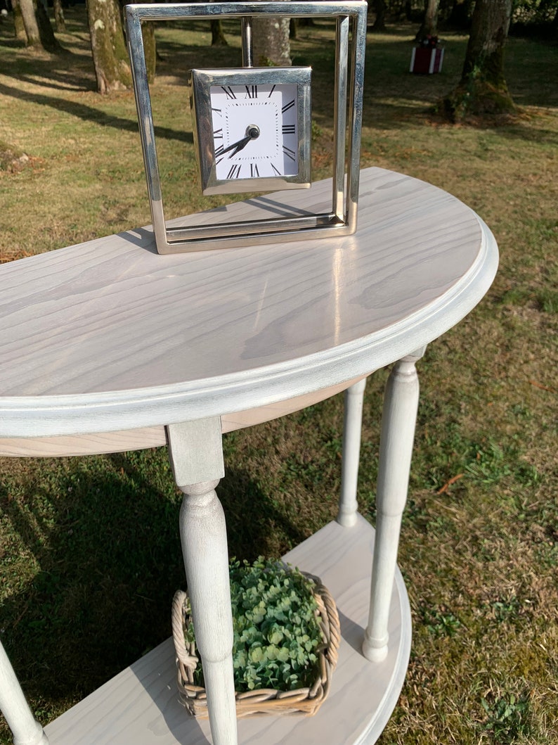 Half Moon Console - Etsy