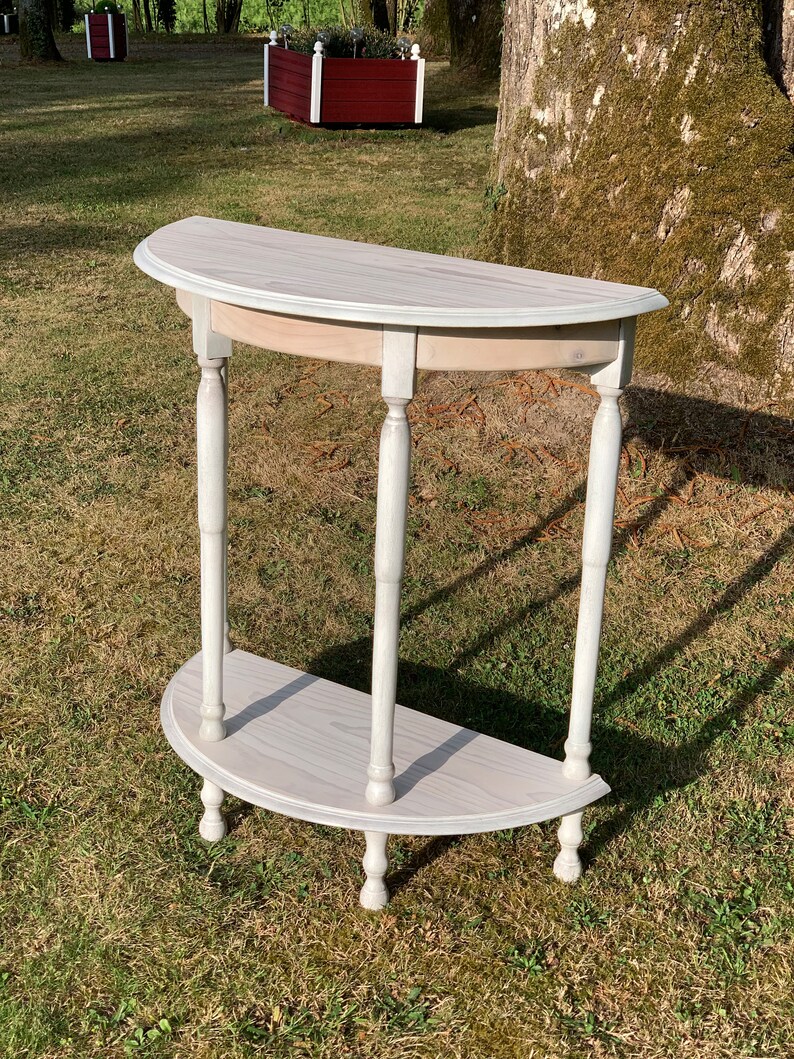 Half Moon Console - Etsy