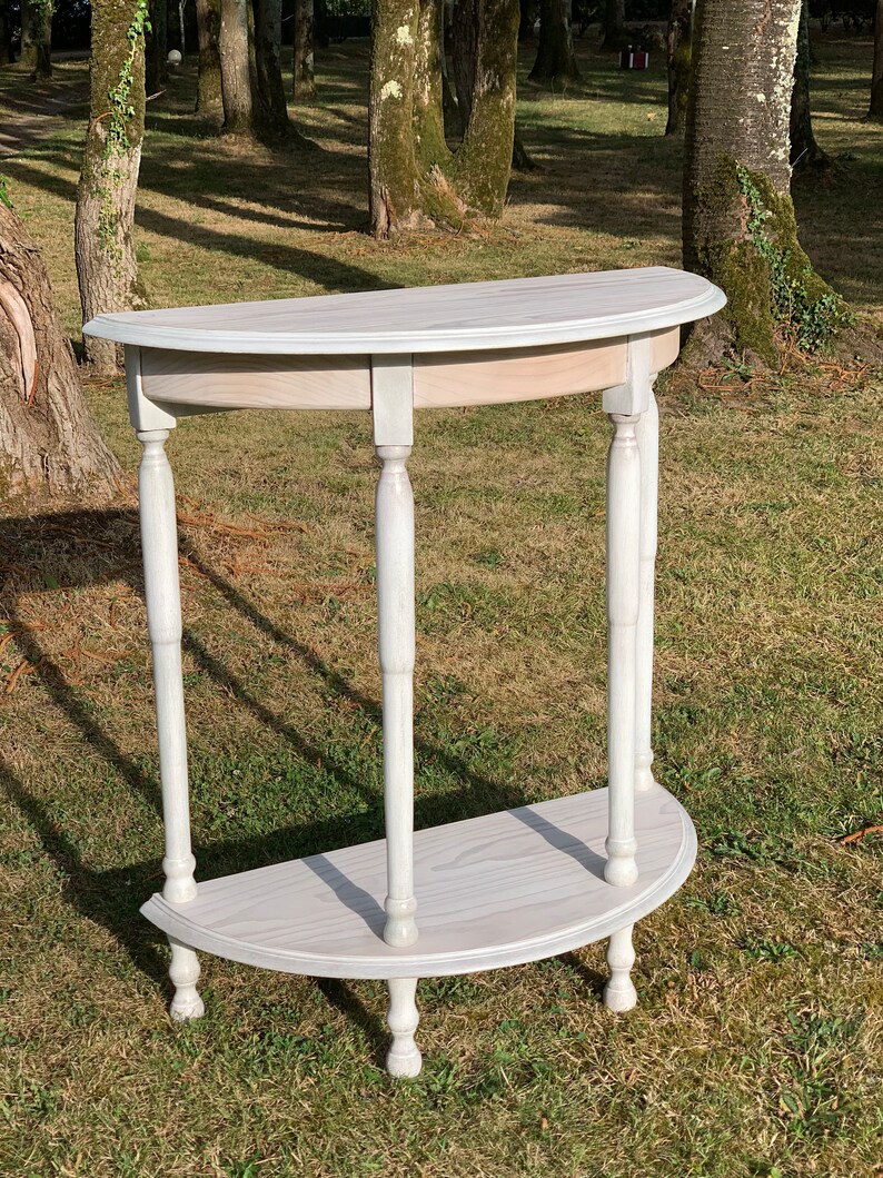 Half Moon Console - Etsy