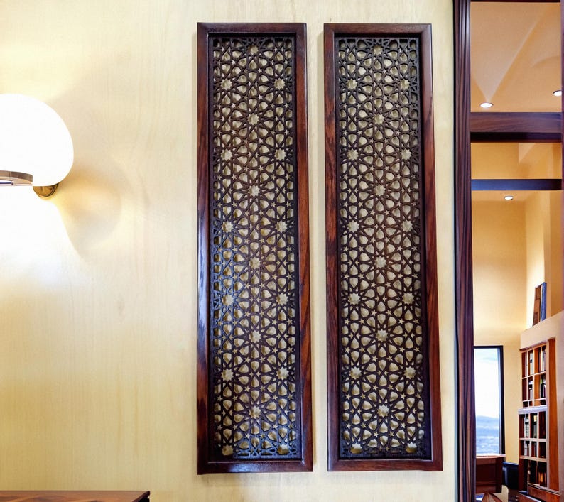 Decorative Wooden Air Vent Covers With Laser Cut Design Handmade ...