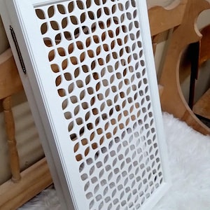 Rustic Wooden Box Cover for AC Units or Electrical Panels-functional ...