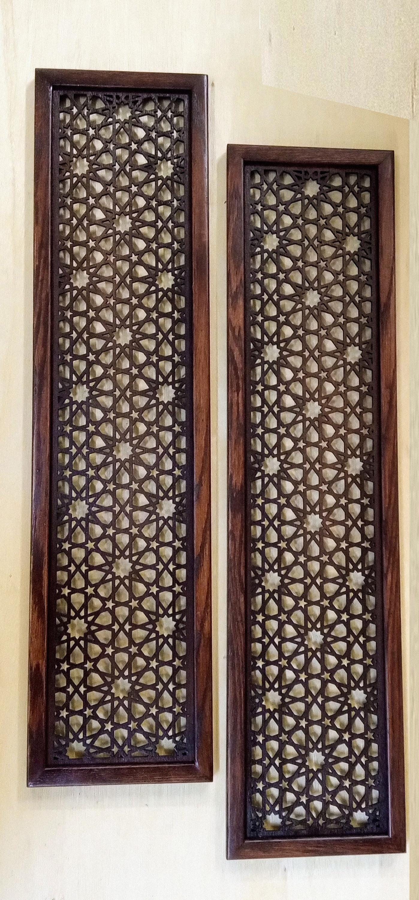 Decorative Wooden Air Vent Covers With Laser Cut Design Handmade ...
