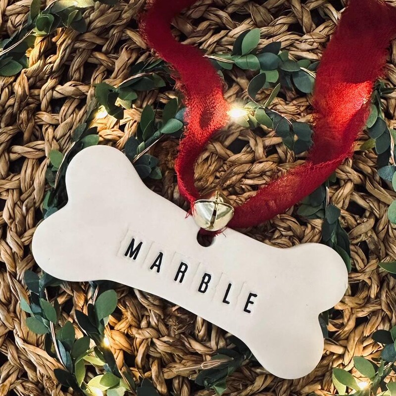Memorial Dog Tag Bone - Etsy