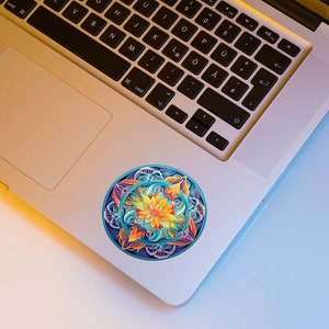 Psychedelic Vinyl Stickers - Waterproof, Holographic, and Colorful ...