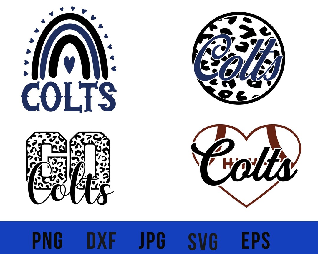 Colts Svg Bundle, Colts PNG Bundle, Digital Download, Cut File, Clipart ...