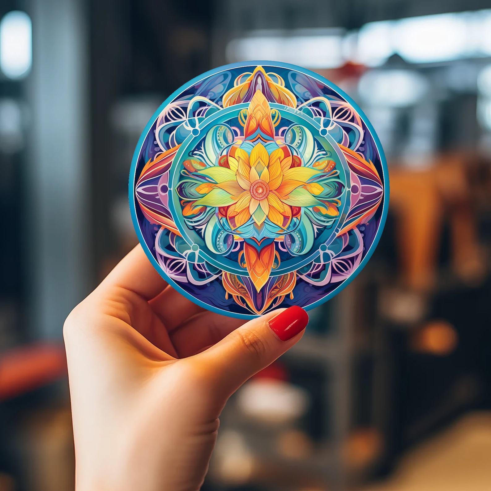 Psychedelic Vinyl Stickers - Waterproof, Holographic, and Colorful ...