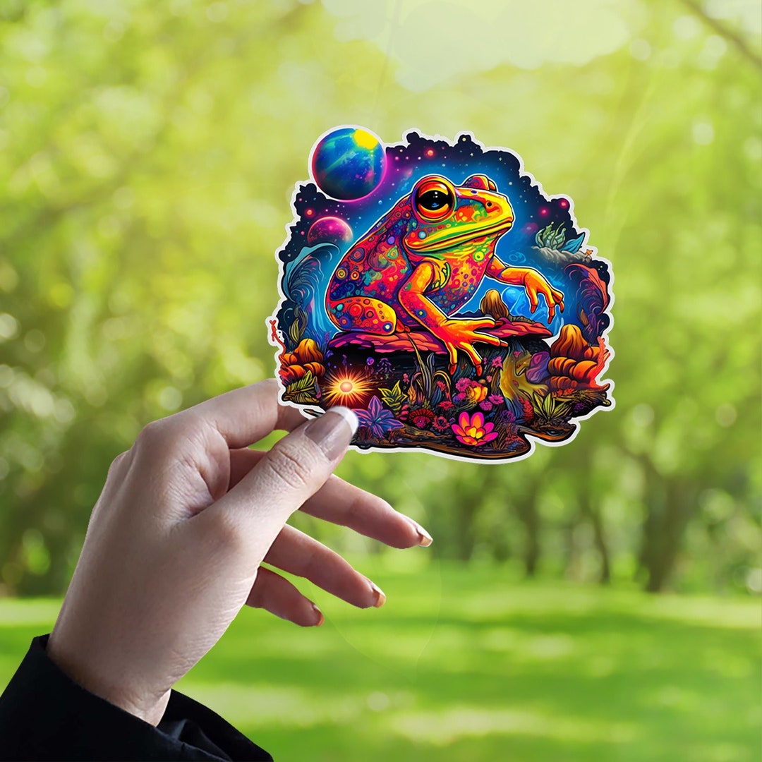 Frog and Toad Vinyl Sticker Collection - Laptop, Bumper, Water Bottle ...