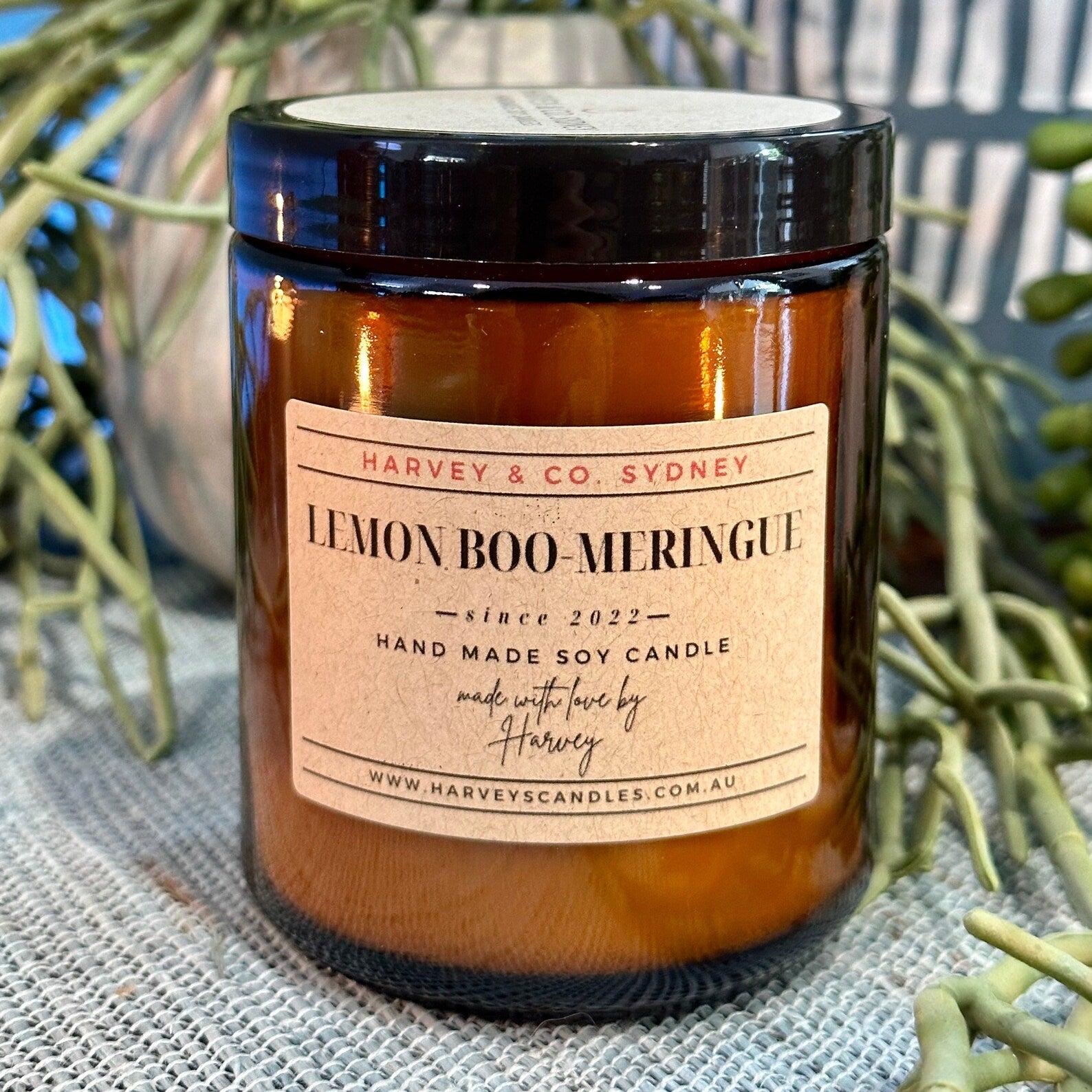 Lemon Boo-meringue Soy Candle - Etsy