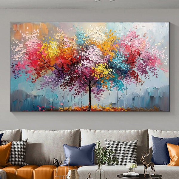 Modern Tree Art - Etsy
