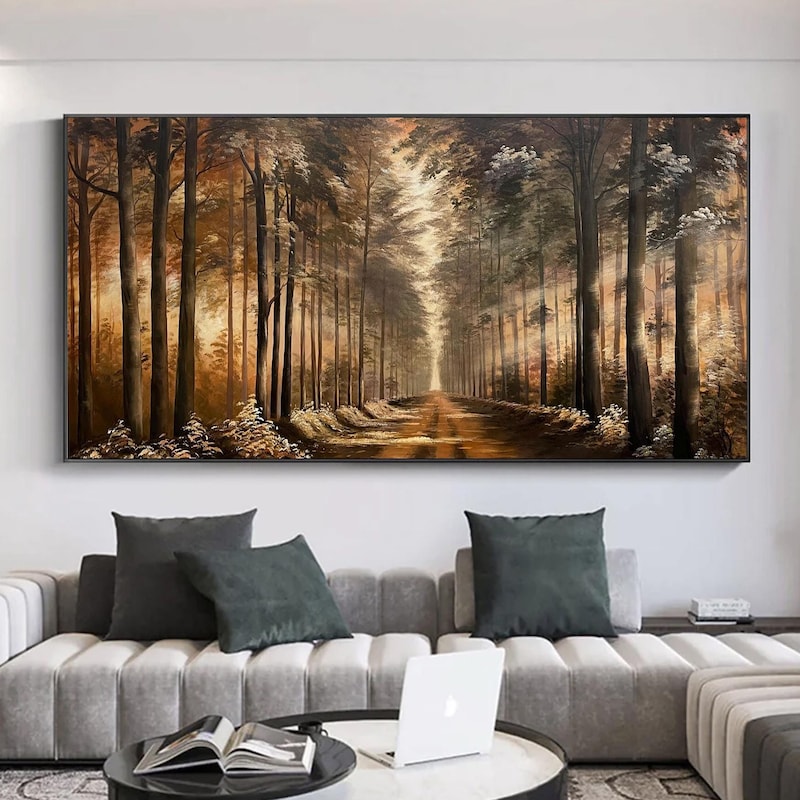 Oil Original Autumn - Etsy UK