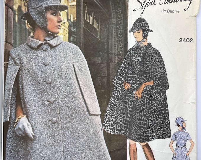 2402 Size 44 Vogue Grand Couturier Sybil Connolly Vintage Sewing ...