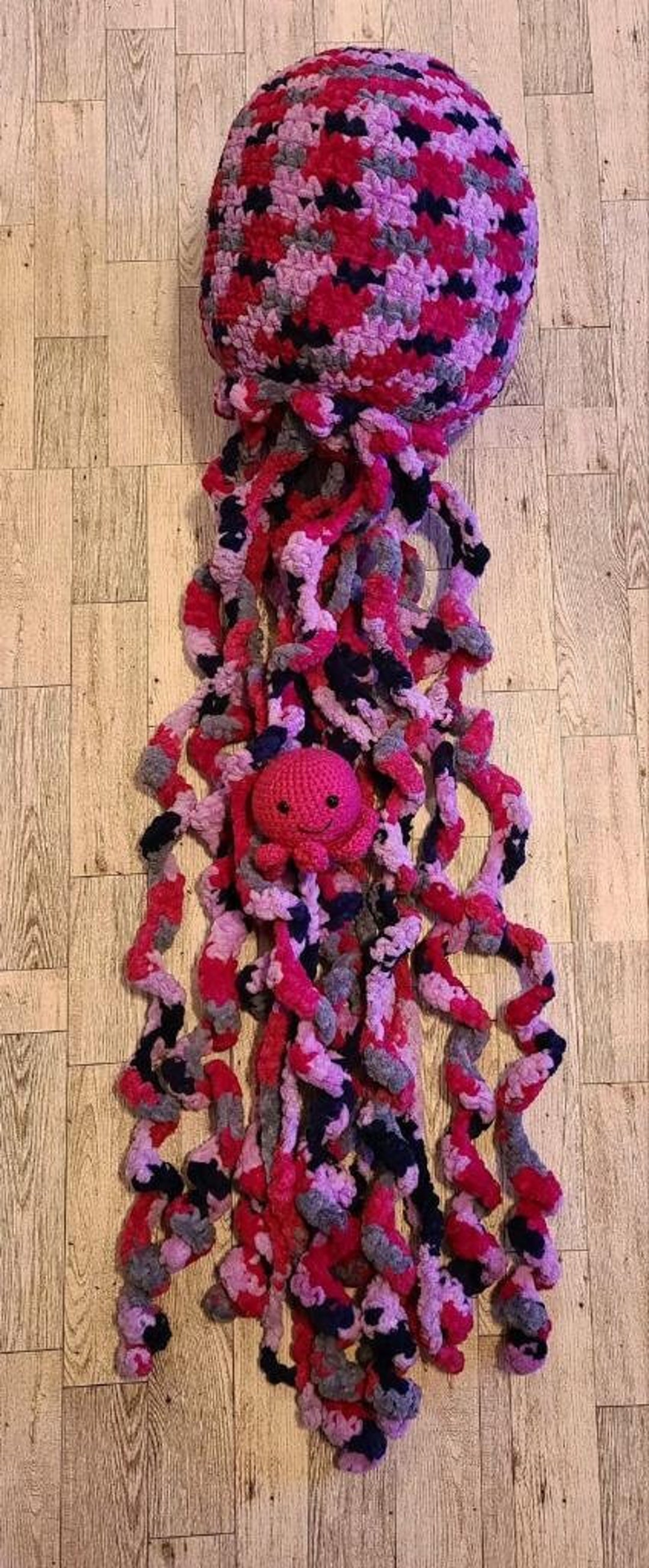 Jumbo Velvet Jellyfish/ Jumbo/ Toys/ Plushie/ Decor/ Birthday/ Baby ...