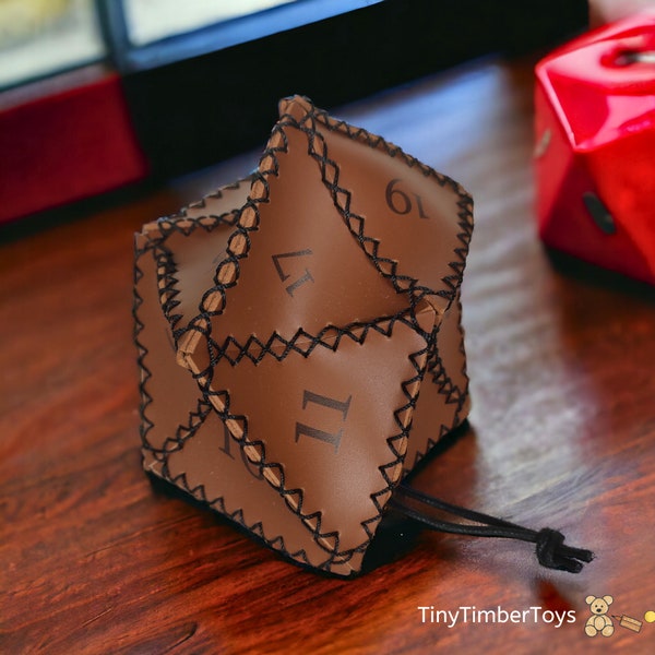 Leather Dice Bag - Etsy