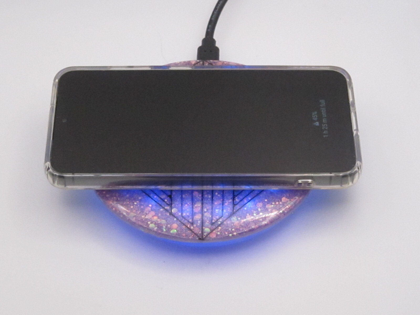 12 Gauge Shell LED Fast Wireless Cell Phone Charger Iphone-android ...