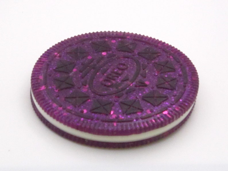 Oreo Cookie Purple LED FAST Wireless Cell Phone Charger - Etsy