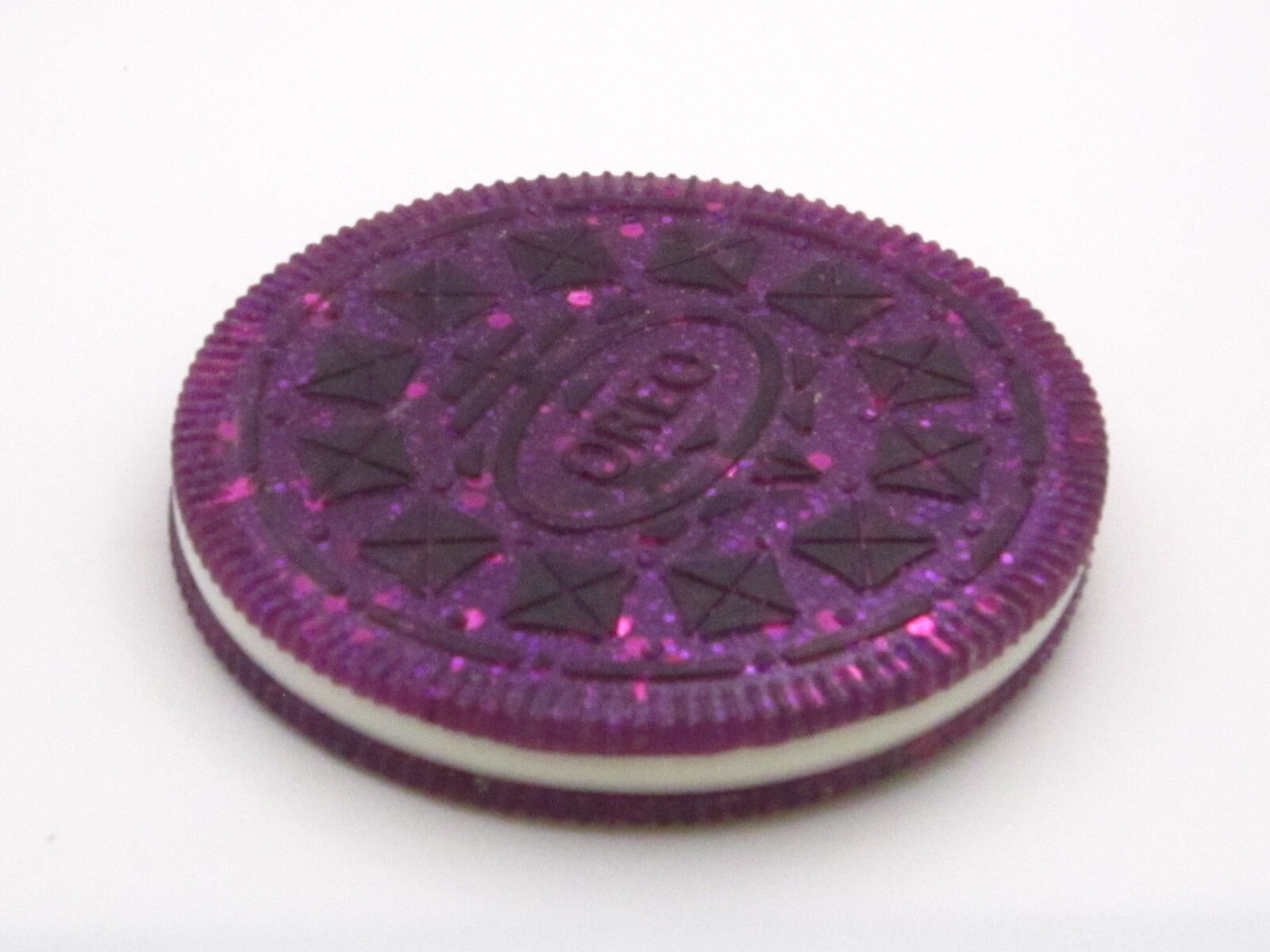 Oreo Cookie Purple LED FAST Wireless Cell Phone Charger Iphone-android ...