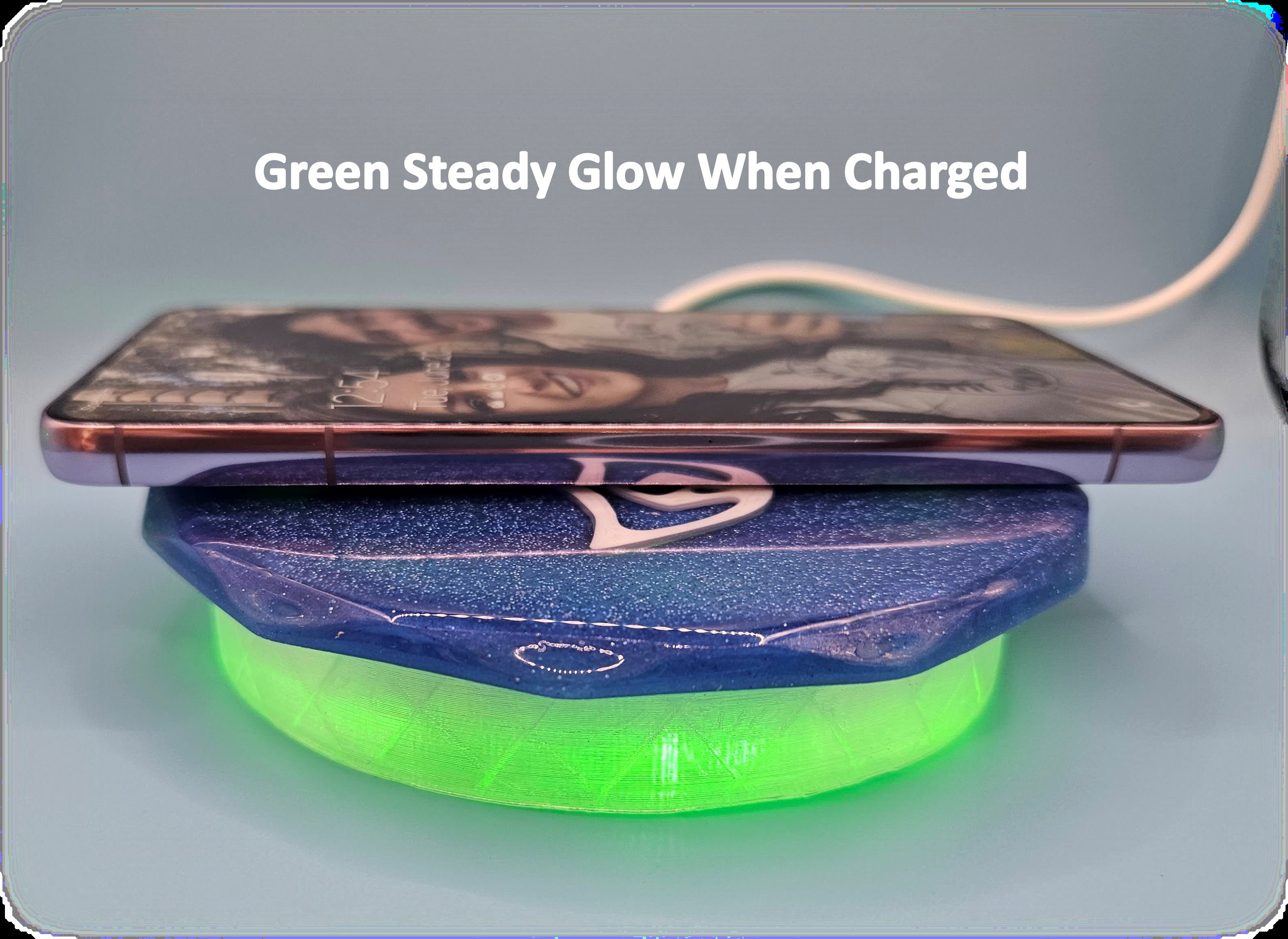 Dodge Hellcat LED SRT Fast Wireless Cell Phone Charger Iphone-android ...