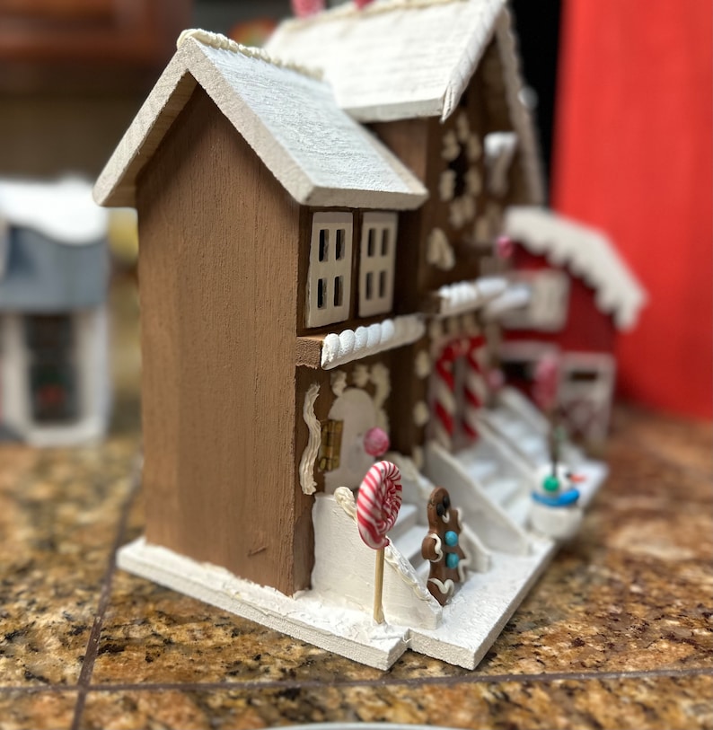 Gingerbread Birdhouse - Etsy