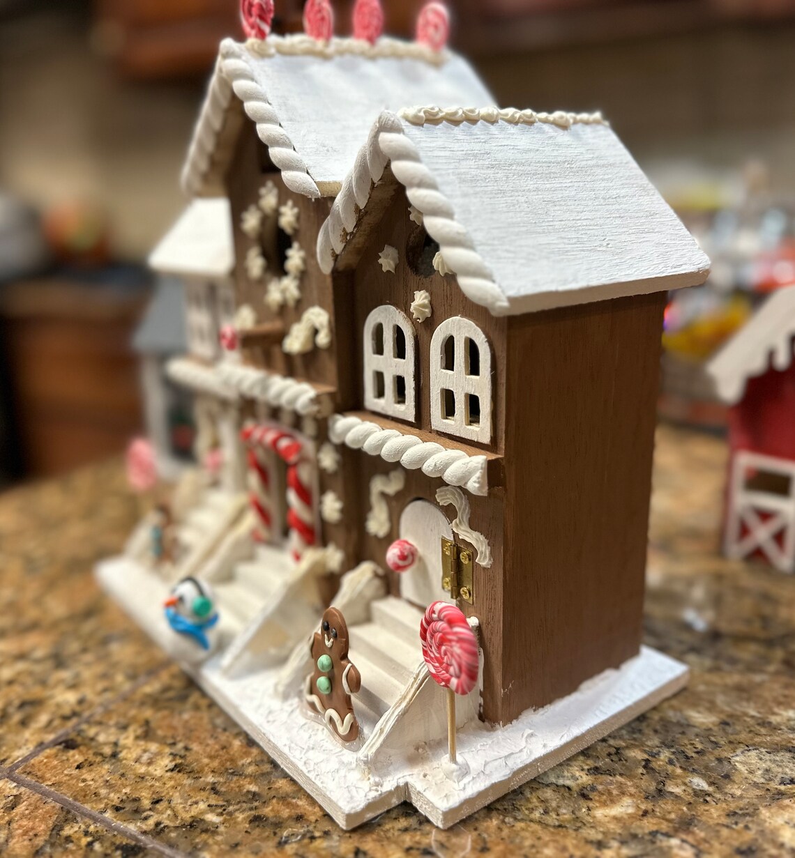 Gingerbread Birdhouse - Etsy