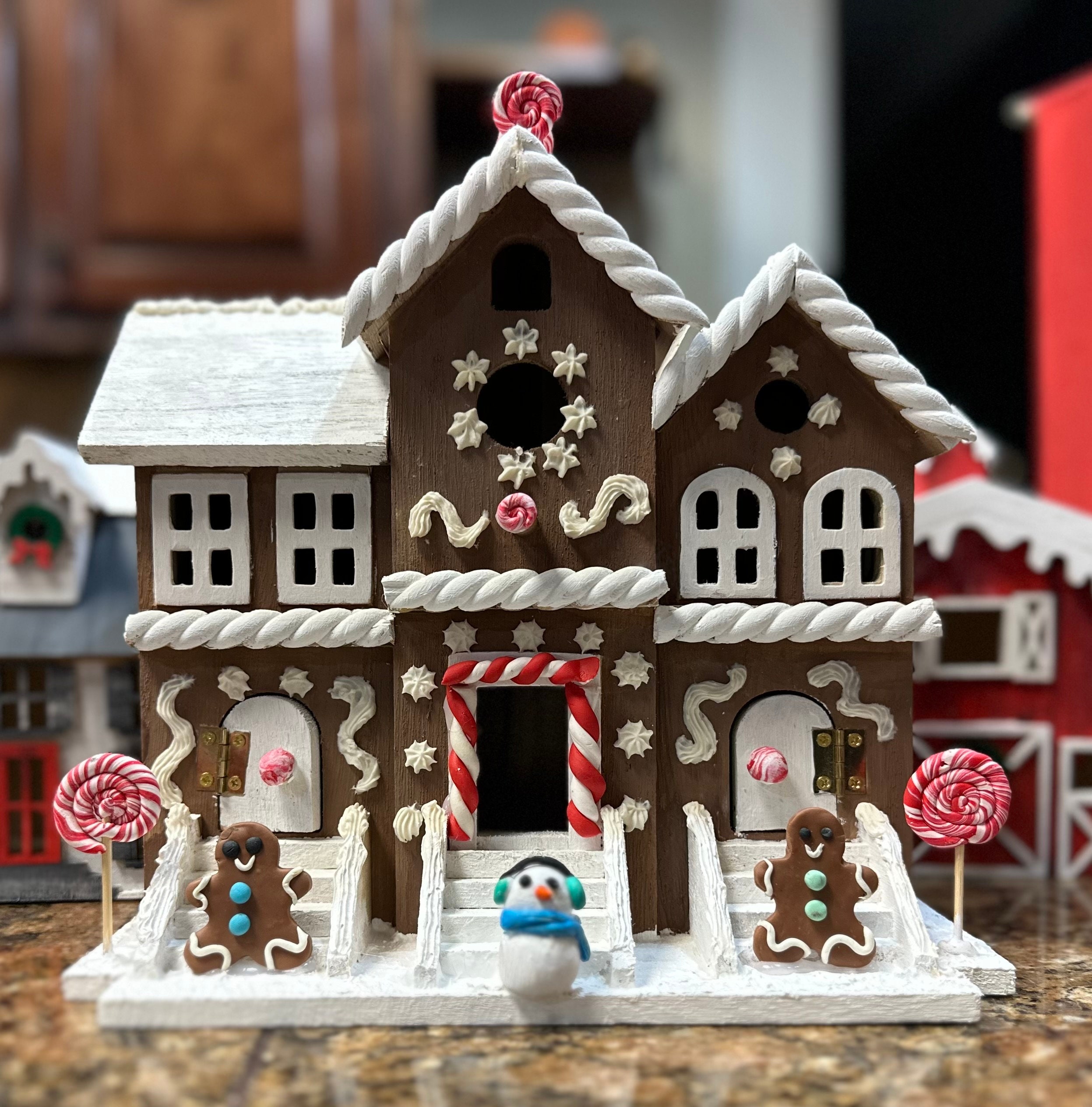 Gingerbread Birdhouse - Etsy