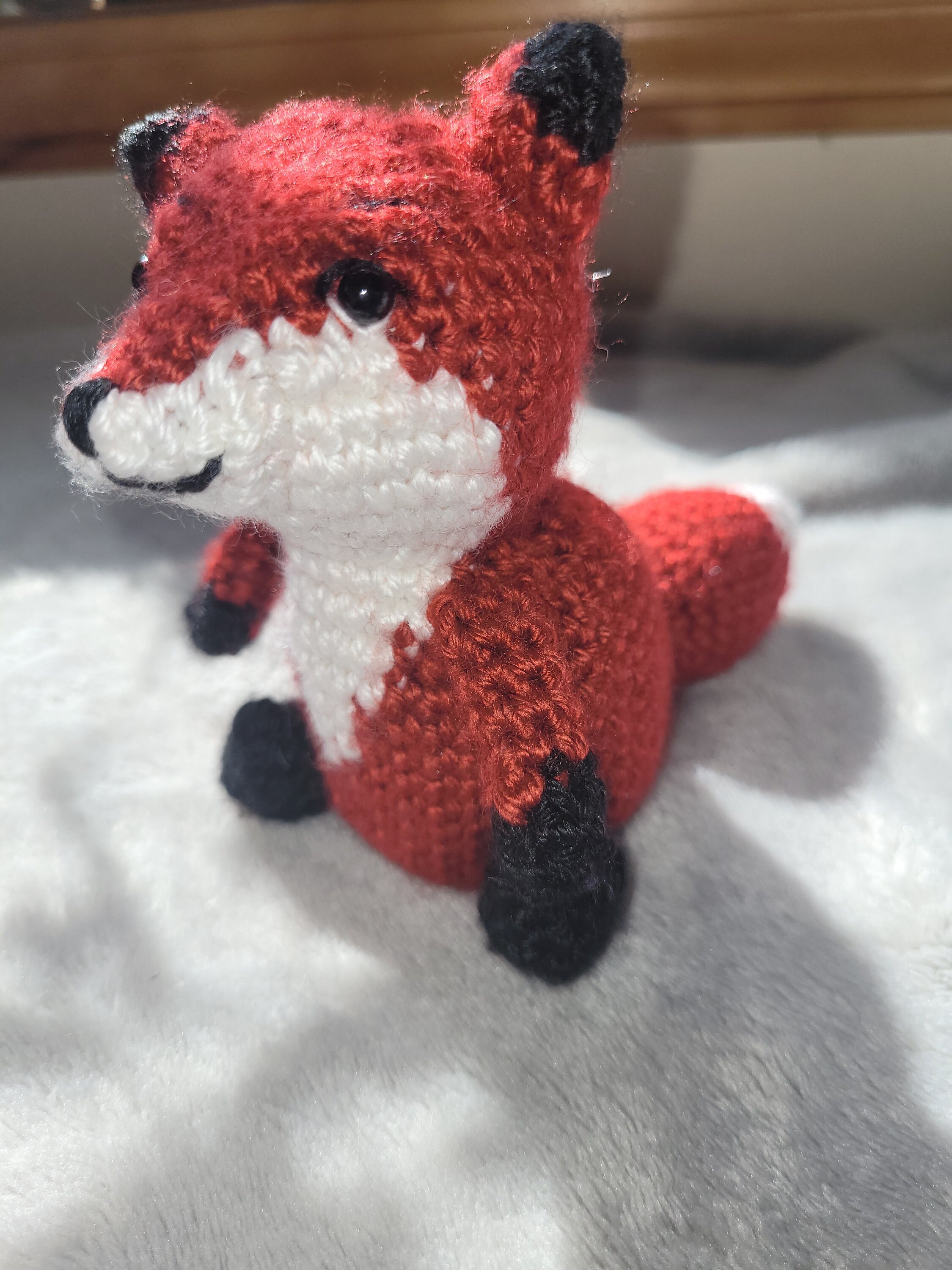 Mini Red Fox Crochet Pattern - Etsy