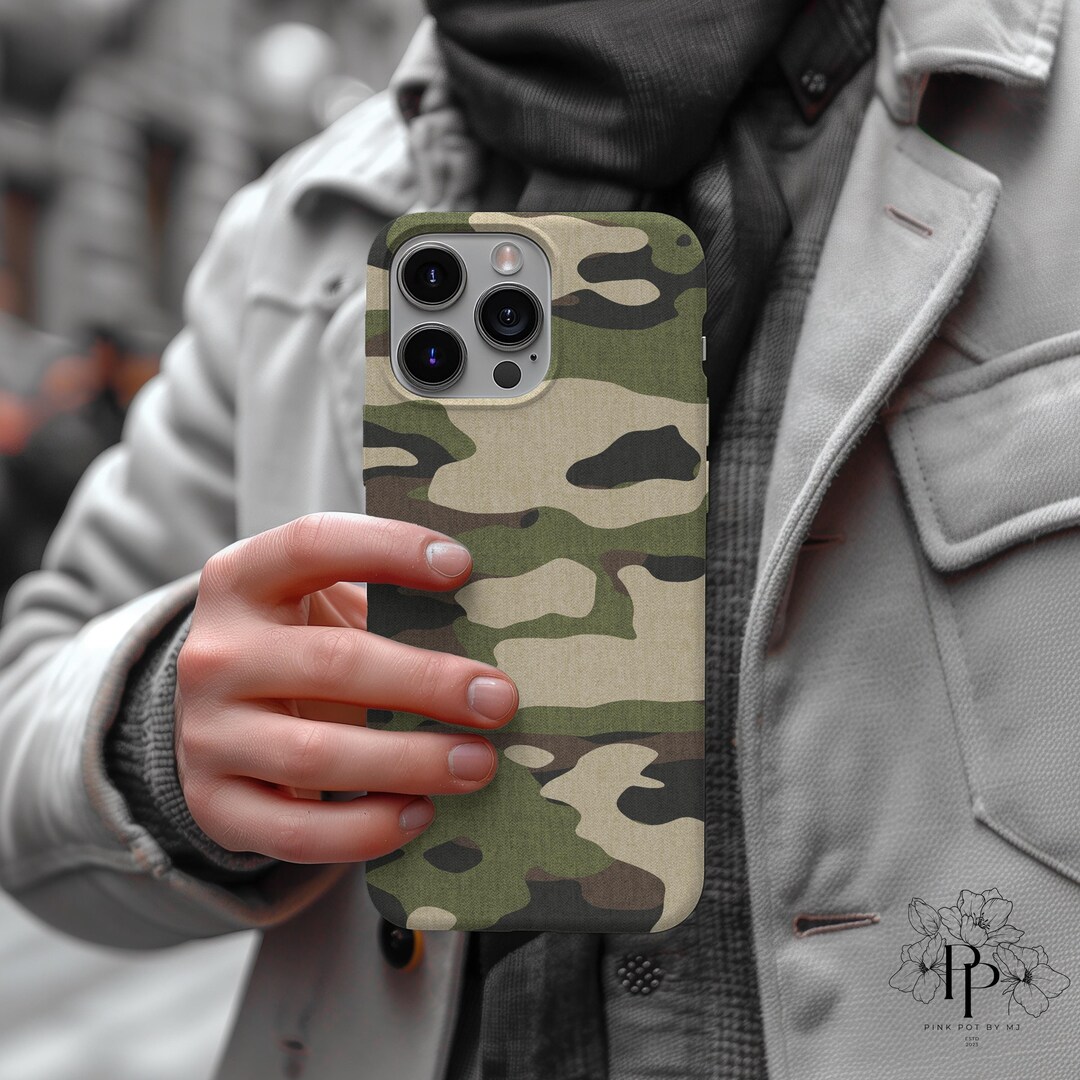 Camouflage Tough Phone Case: Old School Hunter Camo Design - Etsy