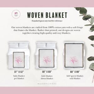 Personalized Wedding Anniversary Woven Blanket Bible Scripture Gift ...